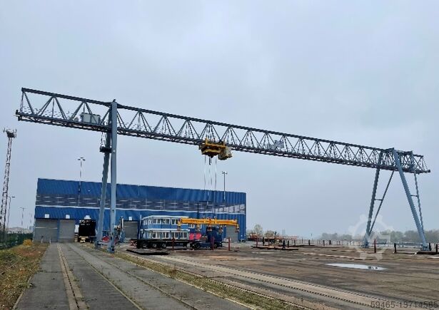 Dvostruka železnička čelična cev Gantry Crane
TEICHMANN