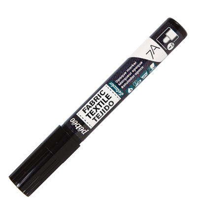 7A OPAQUE MARKER 4MM BLACK
