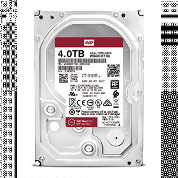 Hard disk 4TB SATA6 Western Digital 256MB WD4003FFBX Red Pro