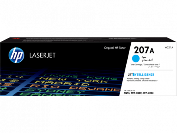 HP 207A Cyan Original LaserJet Toner Cartridge