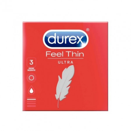 PREZERVATIVI DUREX FEEL ULTRATHIN 3KOM