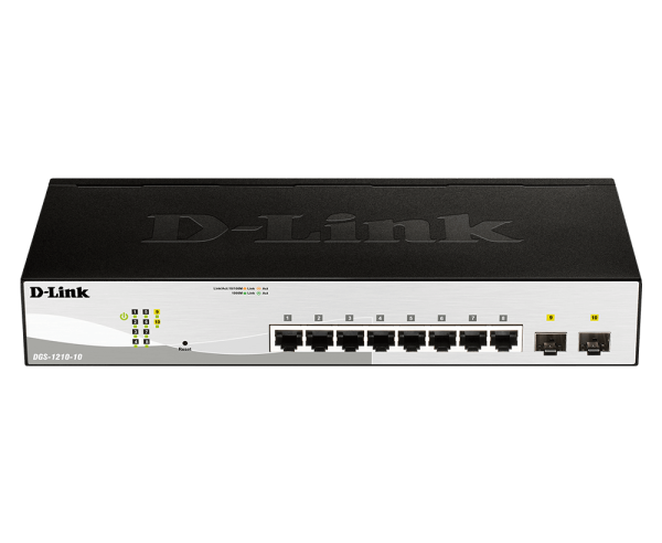 LAN Switch D-Link DGS-1210-10E 101001000 8port2SFP Smart