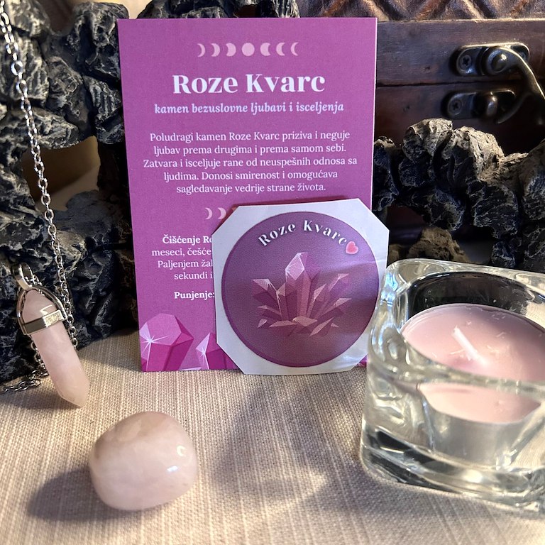 Roze Kvarc Poklon set