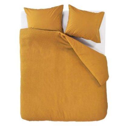 Jorganska navlaka + 2 jastučnice FLANEL yellow DOUBLE