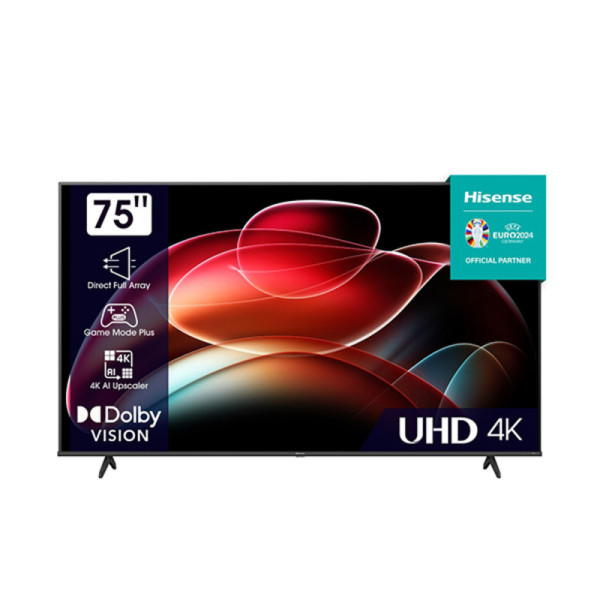 Televizor Hisense H75A6K Smart LED, 4K UHD, 75''(190cm), DVB T-C-T2-S2