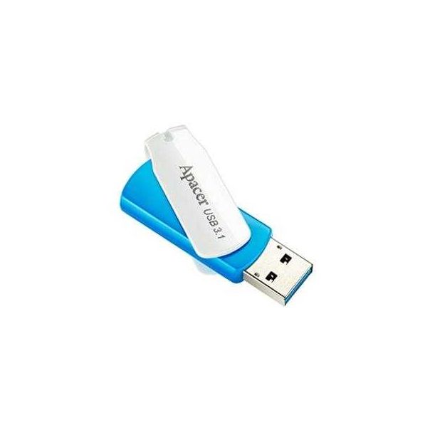 APACER USB flash memorija 64GB AH357 USB 3.1 plavi