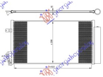 HLADNJAK KLIME DIZEL (63x30) FIAT DOBLO 15-