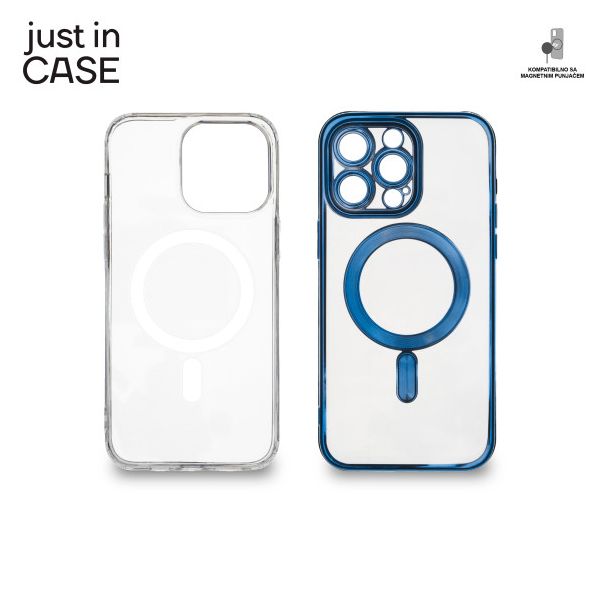 JUST IN CASE Futrola MAG MIX 2u1 za iPhone 15 Pro Max, plava