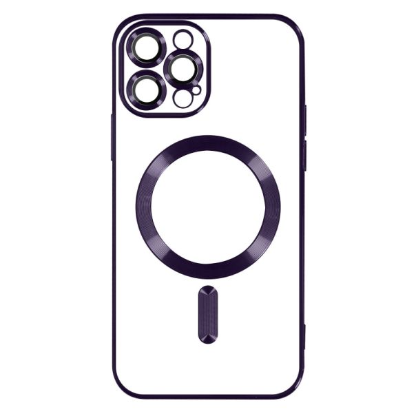 Silikonska futrola MagSafe za iPhone 15 PRO, lila