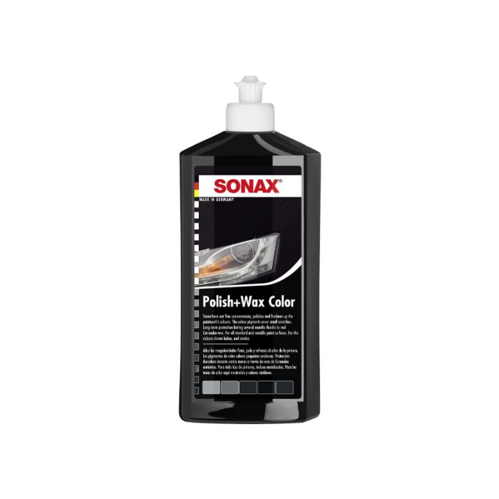 Sonax polir pasta i vosak za auto 250ml-Crna