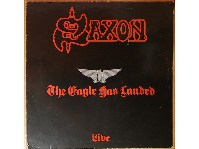 LP SAXON - The Eagle Has Landed (1982) Sweden PERFEKTNA