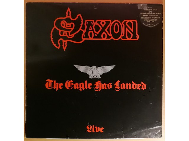 LP SAXON - The Eagle Has Landed (1982) UK, ODLIČNA