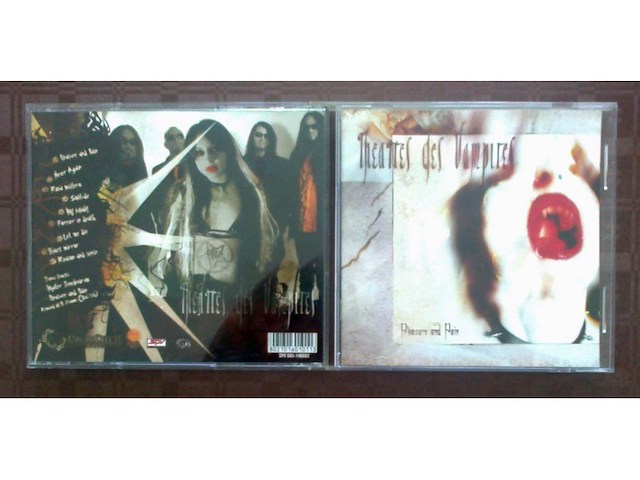 THEATRES DES VAMPIRES - Pleasure And Pain (CD) Italy