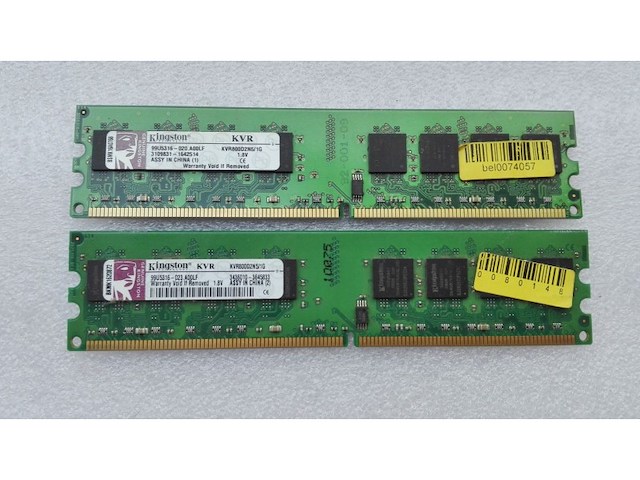 2Gb DDR2, 800Mhz Kingston CL5