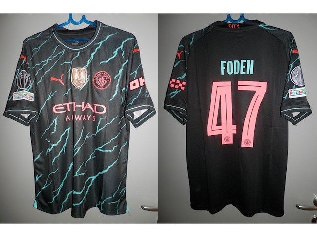 Manchester City dres 2023-24 Phil Foden 47 (Treći dres)