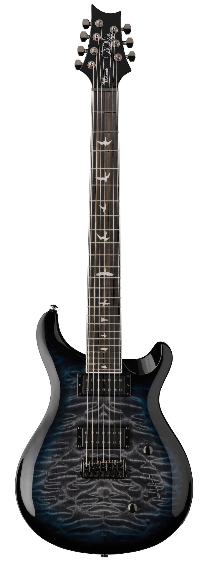 PRS SE Mark Holcomb SVN Blue Burst 7-žičana električna gitara