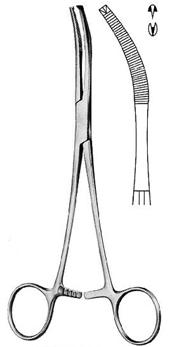 Hvatalica Mikulicz 20cm, kriva