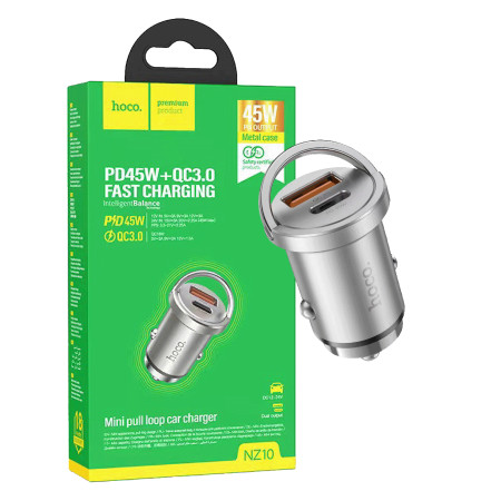 Hoco auto punjač, brzi, PD45W+QC3.0 - NZ10 Handy