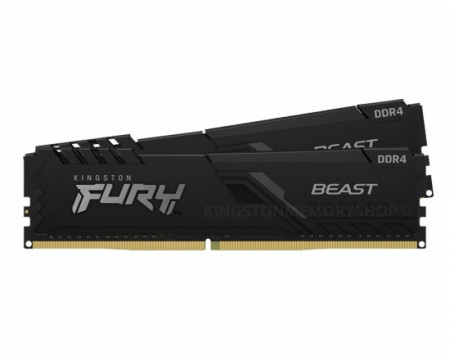 Kingston DIMM DDR4 32GB (2x16GB kit) 3200MT/s KF432C16BB1K2/32 Fury Beast