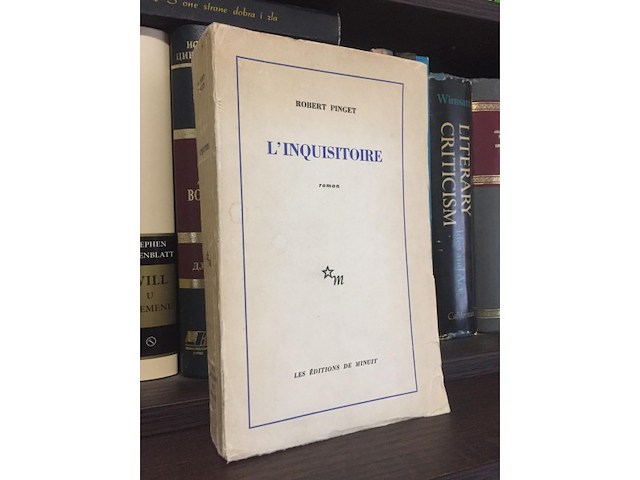 Robert Pinget L`INQUISITOIRE (1. edition, 1962)