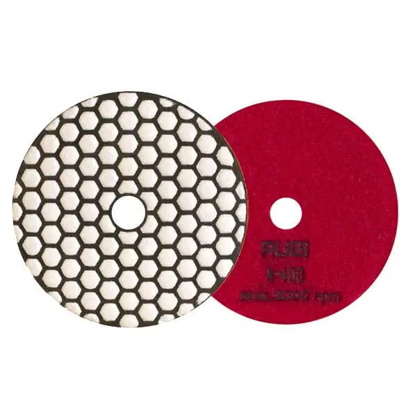 RUBI 62973 Brusni disk za poliranje kermike GR.400, Ø100mm