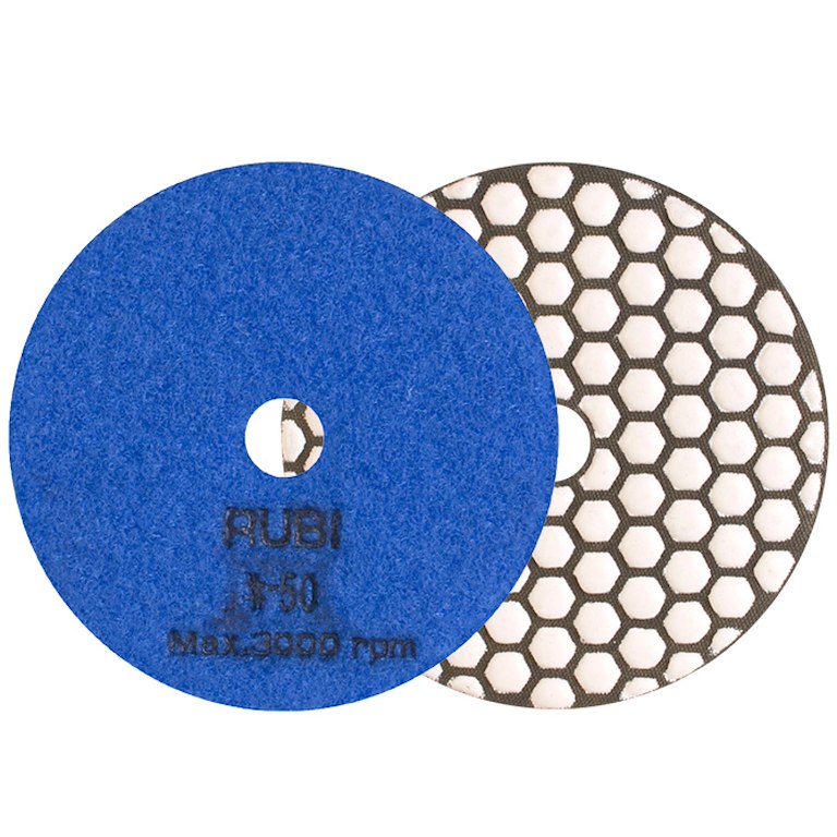 RUBI 62970 Brusni disk za poliranje GR.50 Ø100MM