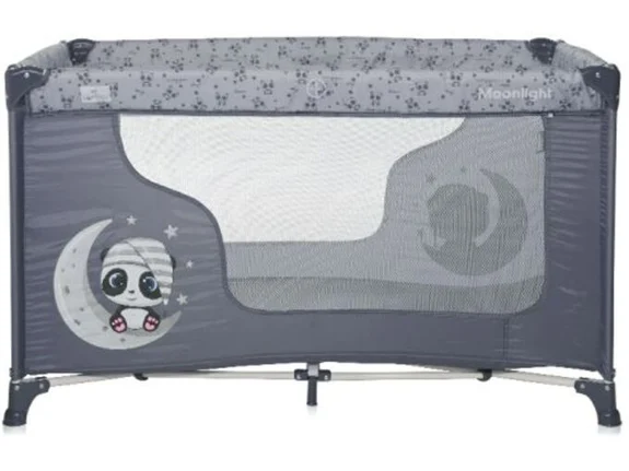 Lorelli Bertoni Prenosivi krevet moonlight 1 nivo cool pandas