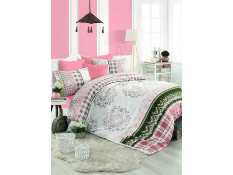 L`ESSENTIEL MAISON Ranforce posteljina (240 x 220) Nazenin Pink