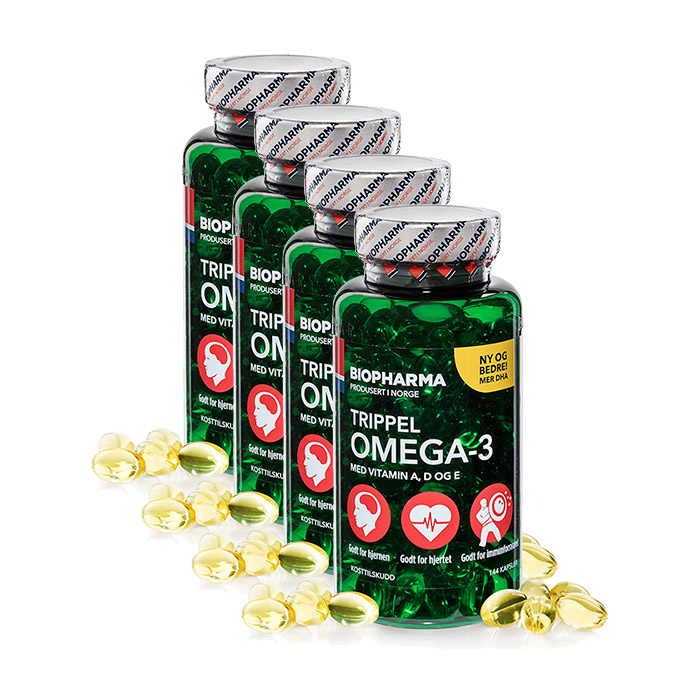 4x Omega-3 kapsule AKCIJA