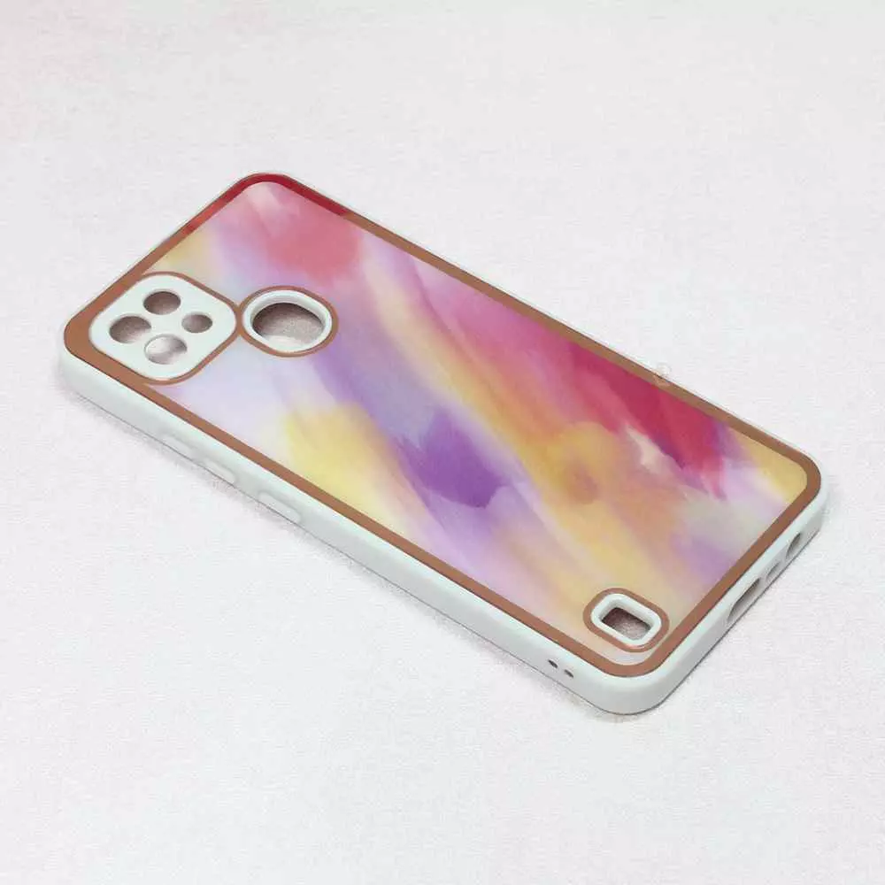 Maska Candy Marble za Realme C21 bela