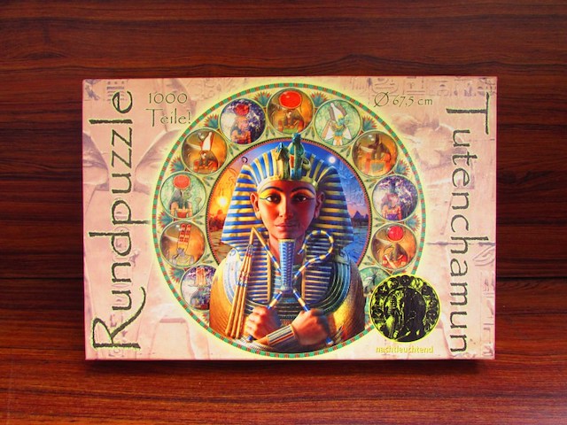 Fluorescentne Puzzle Ideenshop 1000 delova (Tutankamon)