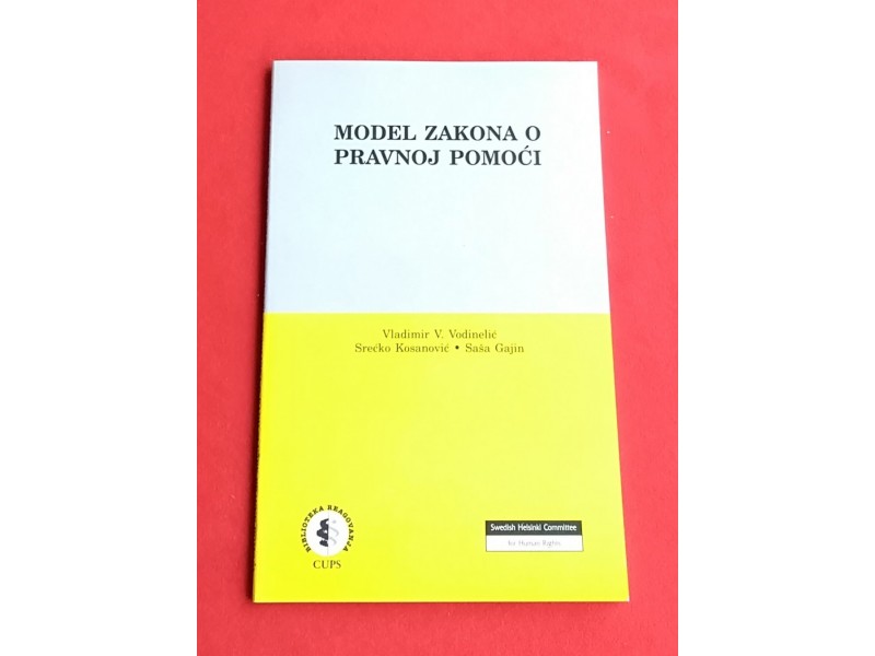 Model zakona o pravnoj pomoći Novo