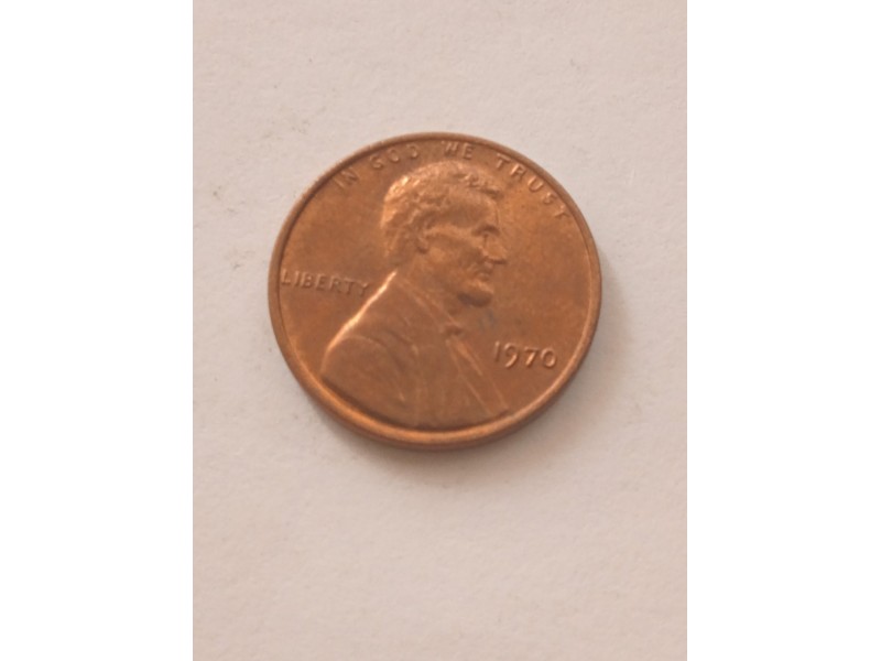 1 Cent 1970.g - USA - Amerika - Lincoln -