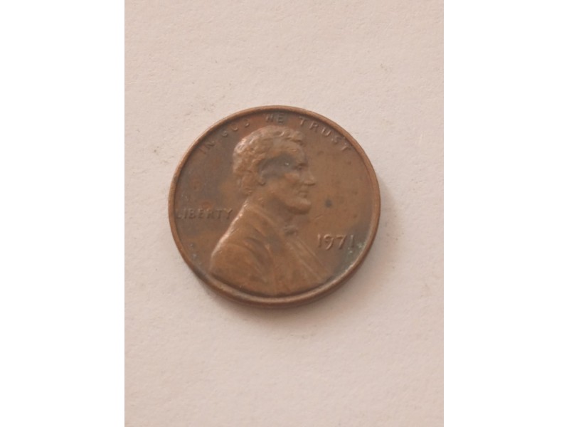 1 Cent 1971.g - USA - Amerika - Lincoln -