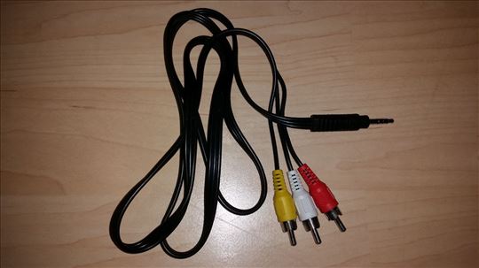 Audio video kabel za SBB risiver 3.5mm na 3 činča