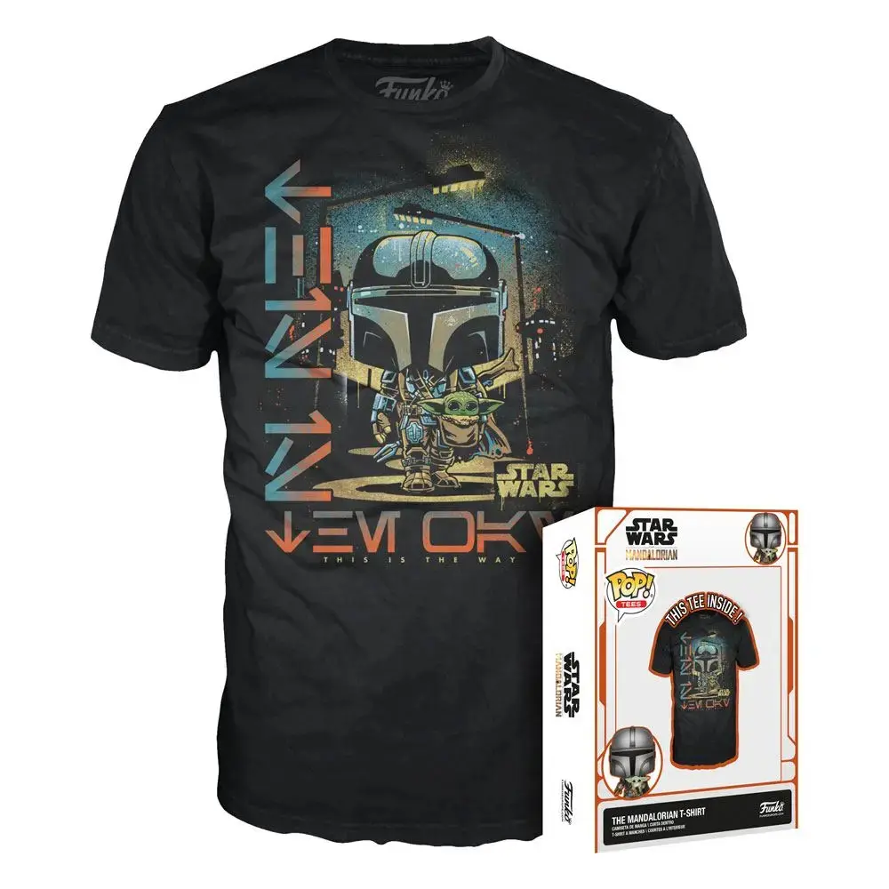 FUNKO Muška majica Star Wars Boxed Tee - Boba Fett crna