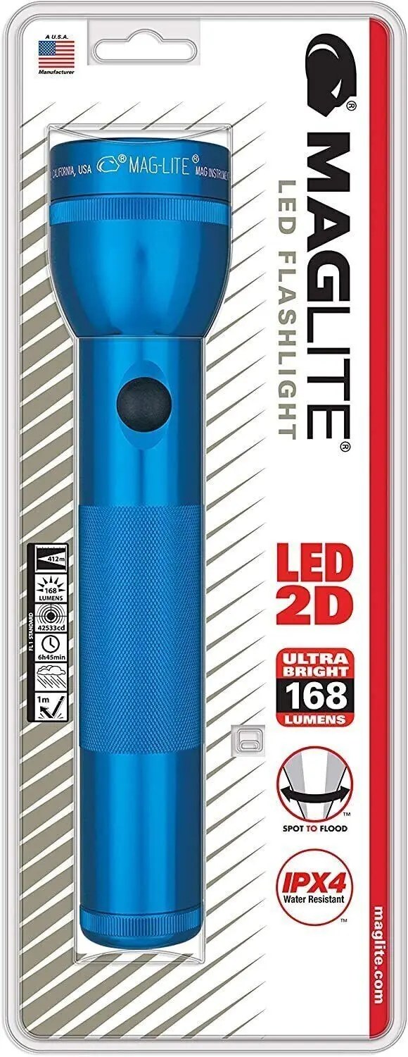 MAGLITE Baterijska lampa 2D LED ST2D116 plava