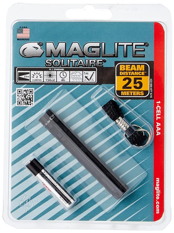 MAGLITE Baterijska lampa sa privezkom za ključeve Solitaire IPX7