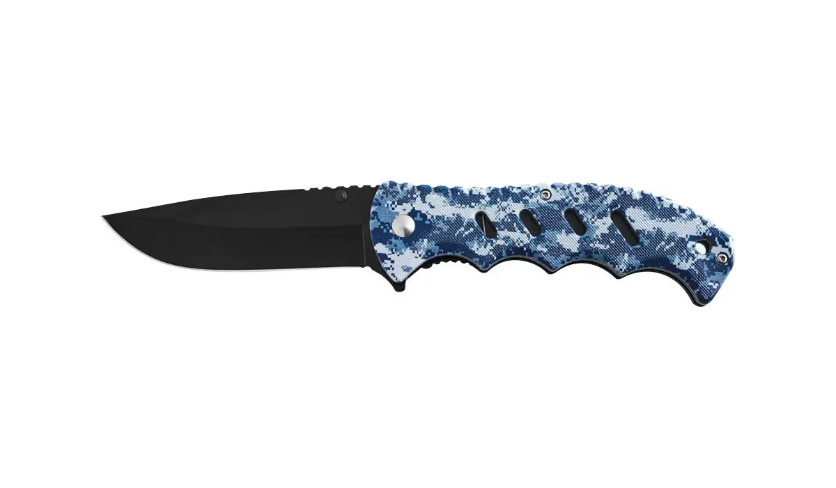 AUSONIA Džepni nož (zimska kamuflaža) 21cm