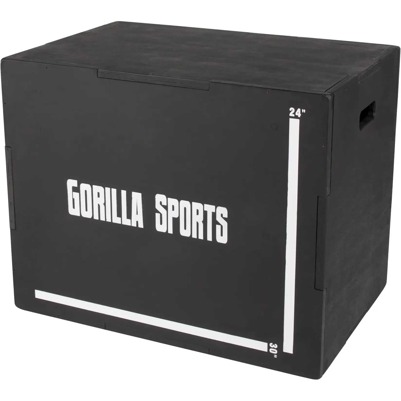 GORILLA SPORTS Pliometrijska kutija ’’Plyo Box’’ crna
Dinamičniji i izazovniji trening uz Plyo Box