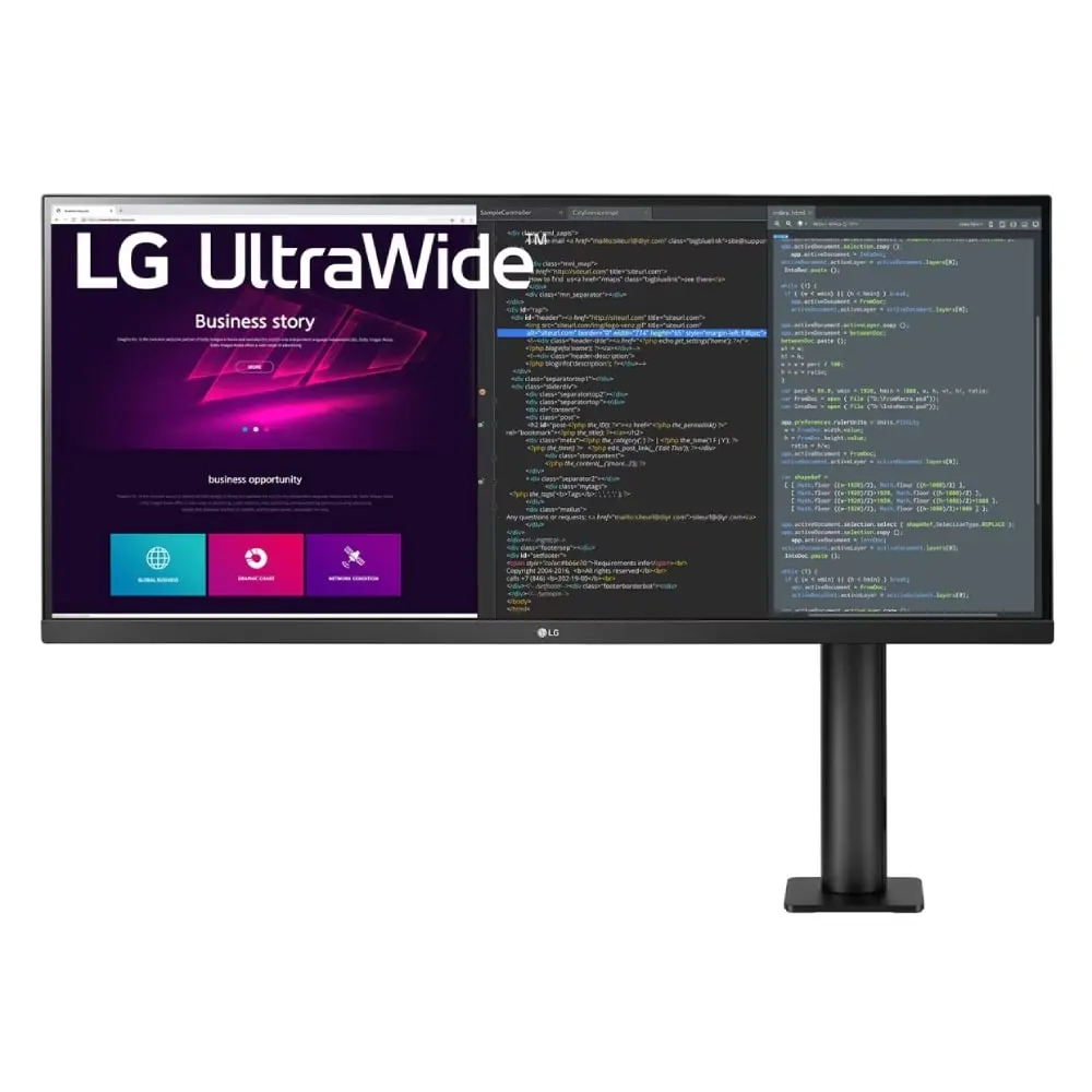 LG Monitor UltraWide Ergo 34WN780P-B crna