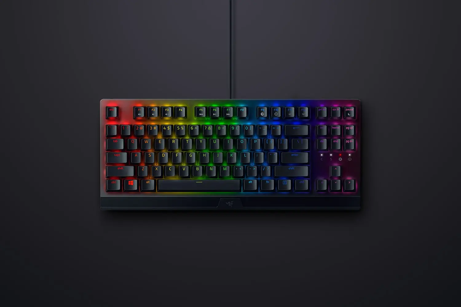 Razer Blackwidow V3 Tenkeyless tastatura USB QWERTY Američki engleski Crno