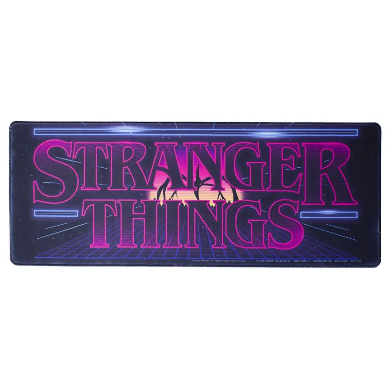 PALADONE Podloga za miš Stranger Things Arcade Logo teget-ljubičasta