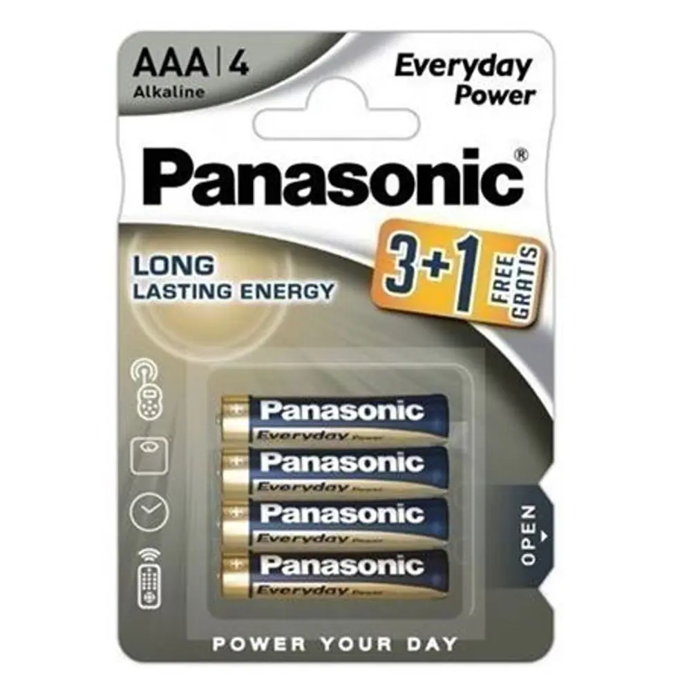 PANASONIC Baterije Everyday LR03EPS/4BP AAA 4/1