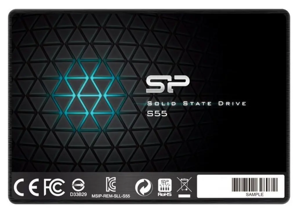 SILICON POWER SSD A55 128GB/2.5"/SATA 3 crni