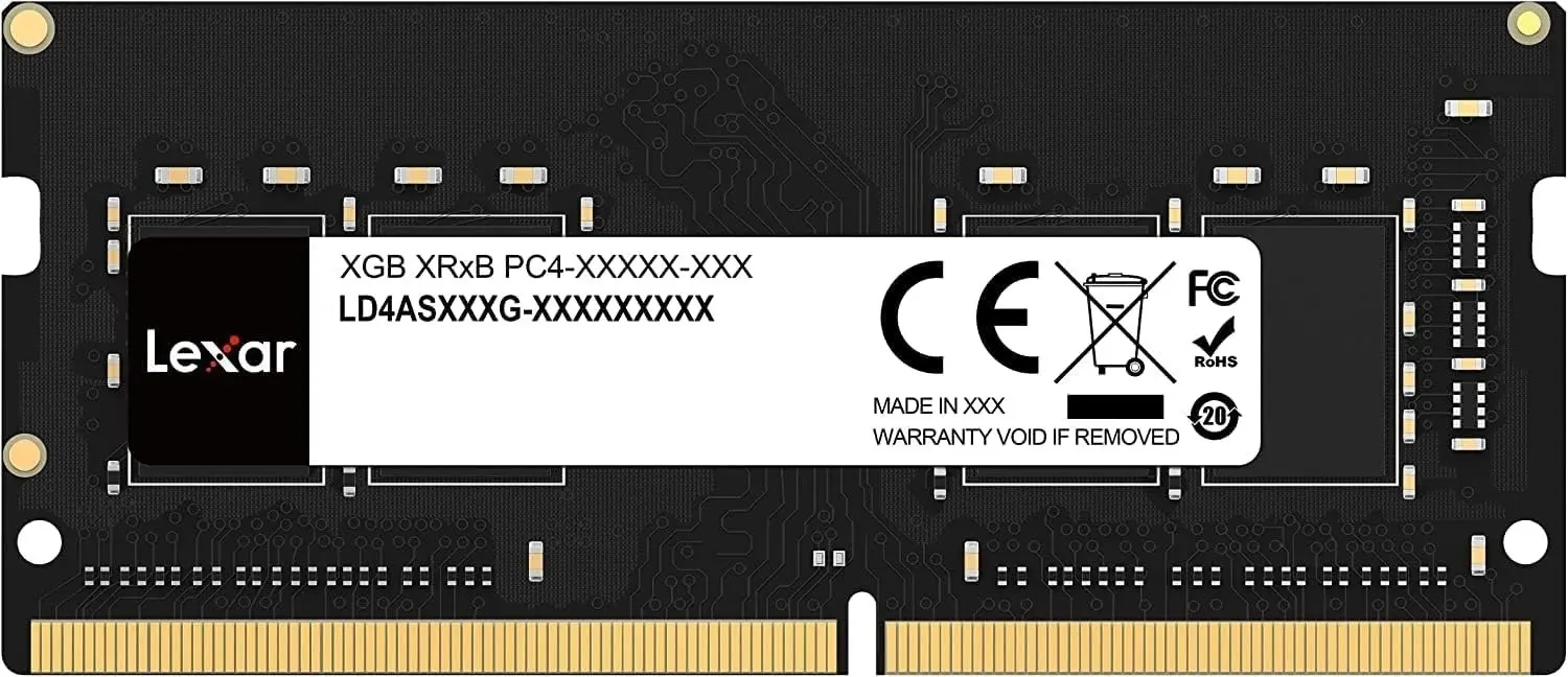 LEXAR RAM memorija za laptop 8GB DDR4 3200MHz LD4AS008G-B3200GSST