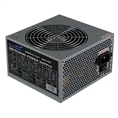 LC POWER Napajanje 600W LC600-12 V2.31 80 + Bronze sivo