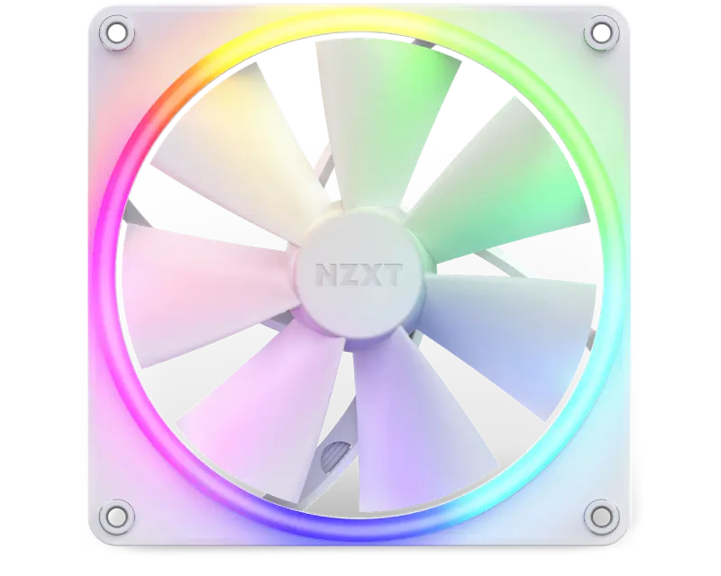 NZXT Kuler F140 RGB 140mm (RF-R14SF-W1) beli