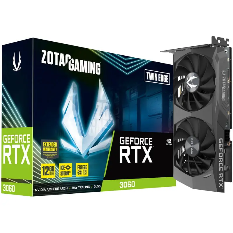 ZOTAC Grafička kartica Gaming Geforce RTX 3060 Twin Edge 12GB 192 bit 3xDP/HDMI