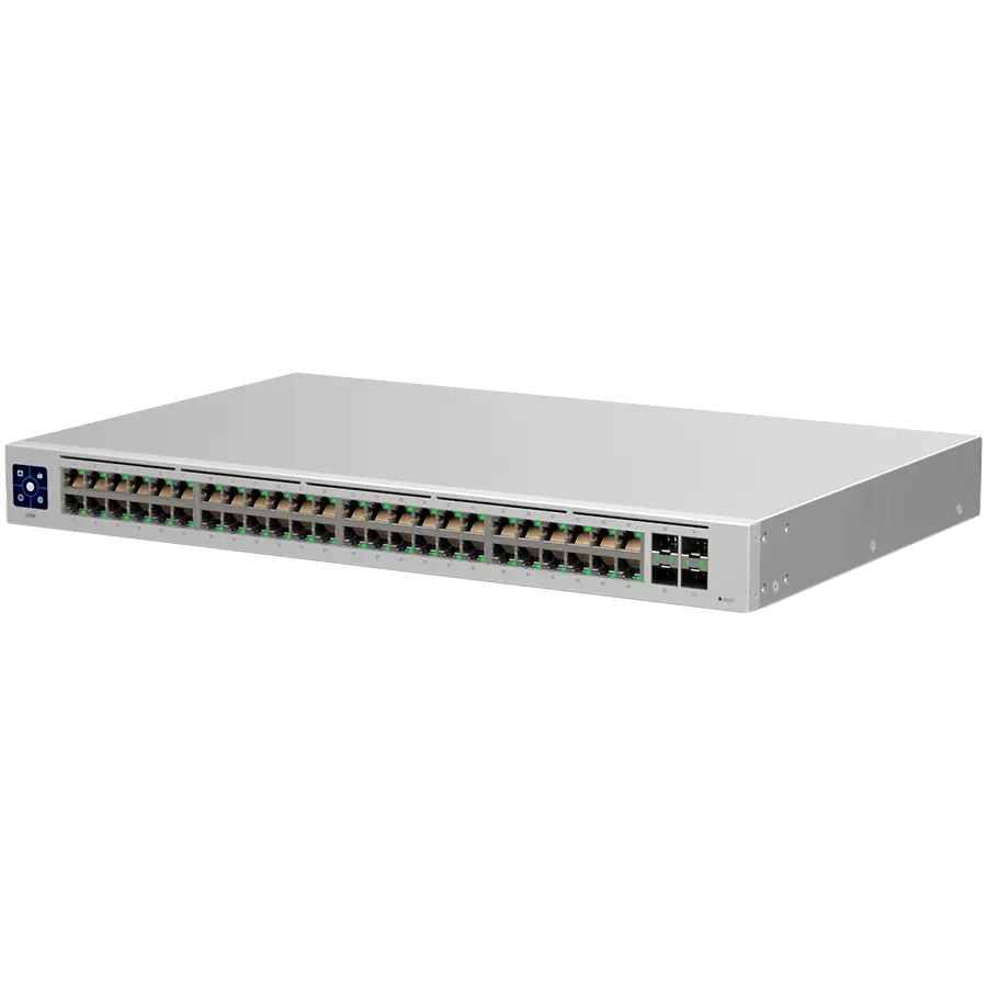 UBIQUITI Switch, PoE+, 45V, Sivi